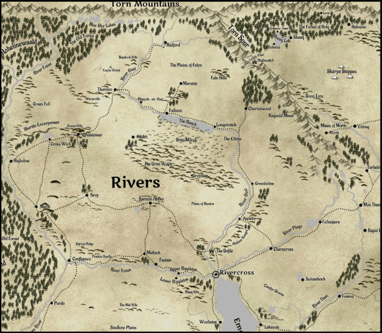 Maps – A D Green